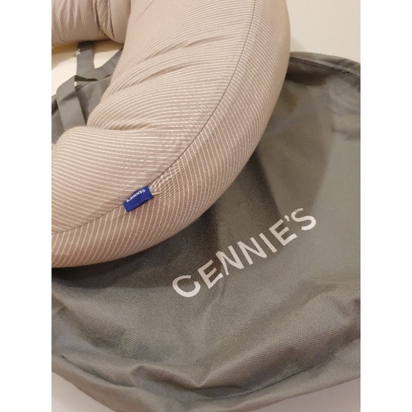 Gennies 奇妮 智能恆溫抗菌月亮枕-咖啡紗第二代(GX80) | 蝦皮購物