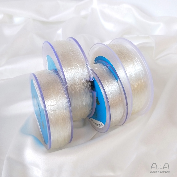 ALGD22-原裝彈力線透明水晶線拉不斷手鏈文玩串珠線diy手工材料 | 蝦皮購物