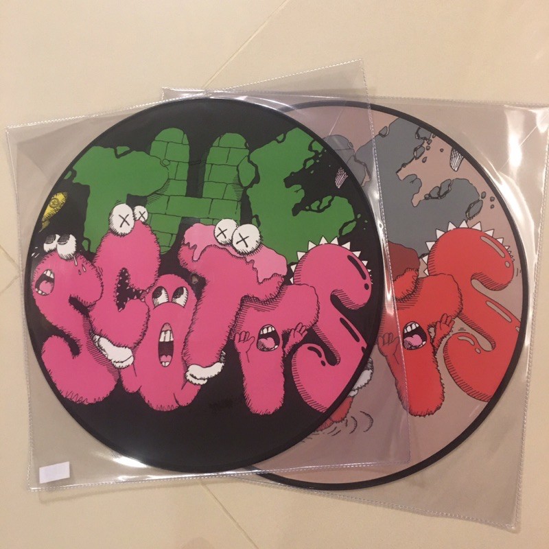 全新 Kaws x Travis Scott 黑膠唱片 | 蝦皮購物