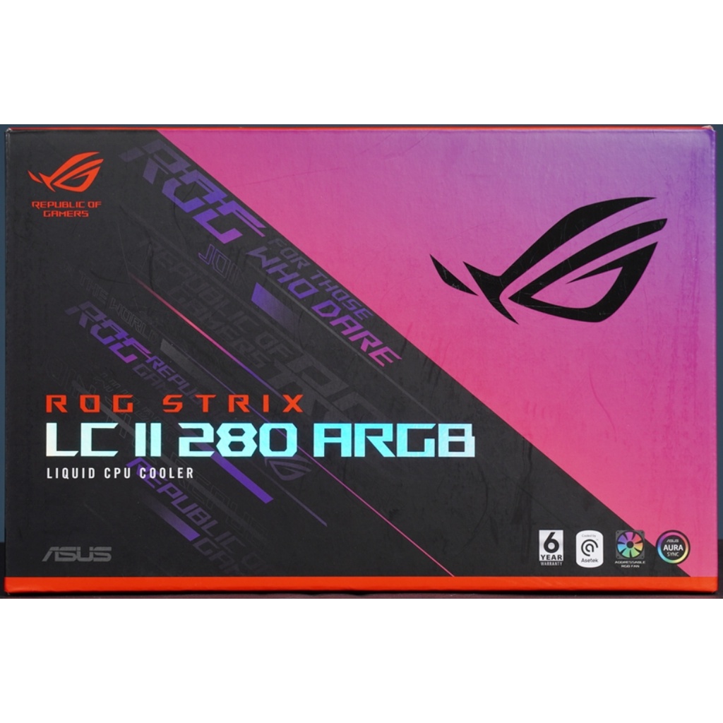 ASUS 華碩 ROG STRIX LC II 280 ARGB CPU 飛龍二代 水冷 散熱器 附12代扣具 六年保 | 蝦皮購物