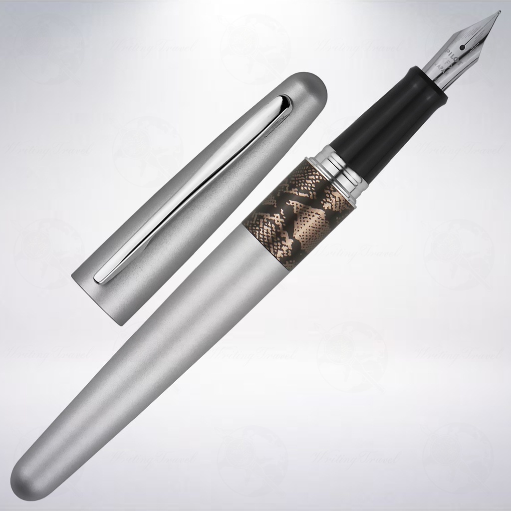 日本 PILOT 百樂 Metropolitan MR2 鋼筆: 銀色蟒蛇/Silver Python | 蝦皮購物