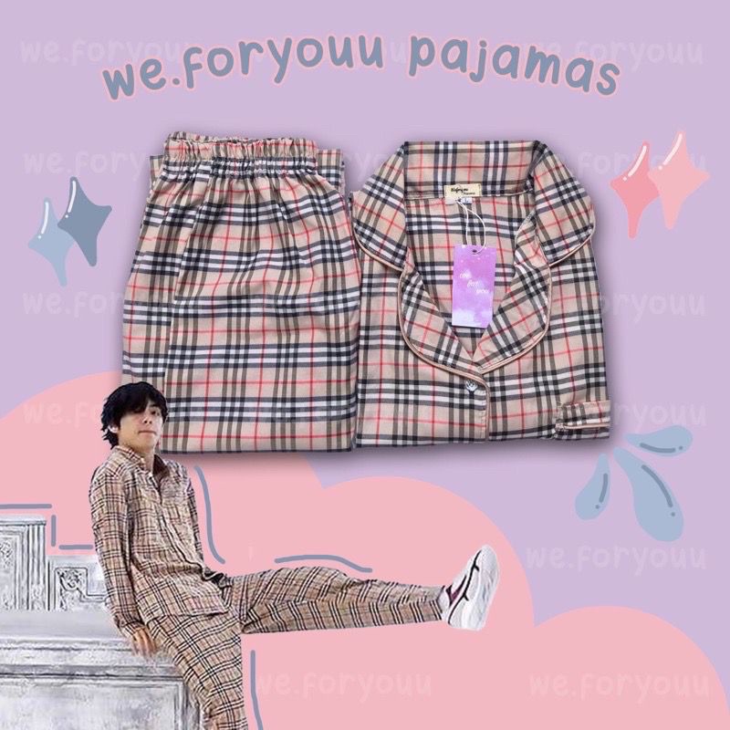 Rkprawira ZRD 女式睡衣 TIA PAJAMA KIM SEOK JIN PAJAMAS SEOKJIN B | 蝦皮購物
