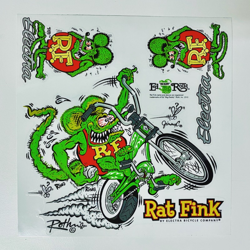 Rat Fink 透明貼紙 / Ed BIG DADDY ROTH | 蝦皮購物