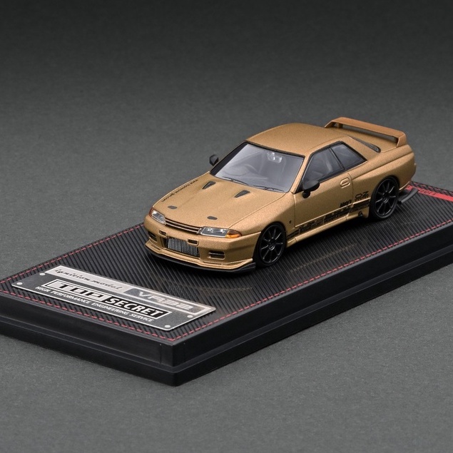 【模例】ignition model 1/64 TOP SECRET GT-R (VR32) 消光金 IG2391 | 蝦皮購物