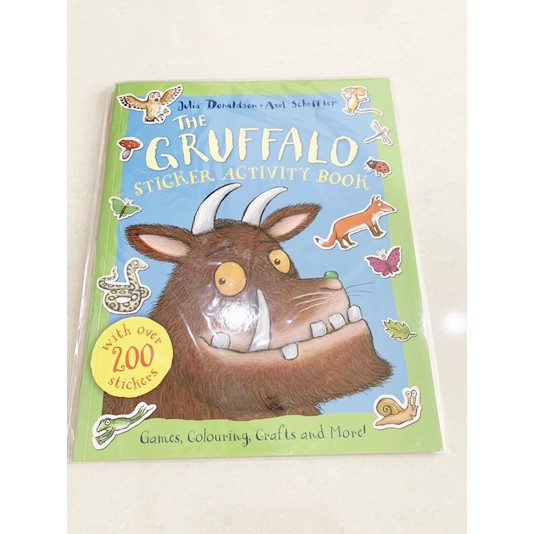 全新 The Gruffalo Sticker Activity Book 貼紙書 | 蝦皮購物