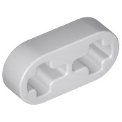 樂高 LEGO 淺灰色 1x2 十字孔 薄臂 軸套 41677 4211741 Gray Technic Liftarm | 蝦皮購物