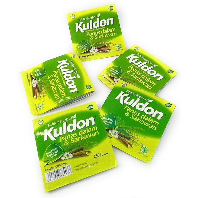 Kuldon Sariawan isi 4 tablet | 蝦皮購物