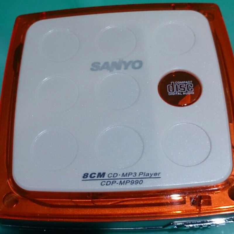 三洋 sanyo 8cm cd mp3 player cdp-mp990 隨身聽 md | 蝦皮購物
