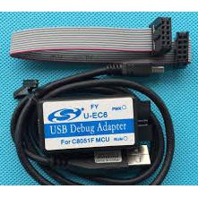 【666】A188=C8051F U-EC6模擬器 usb模擬器 C2/JTAG 燒錄器 下載線 | 蝦皮購物