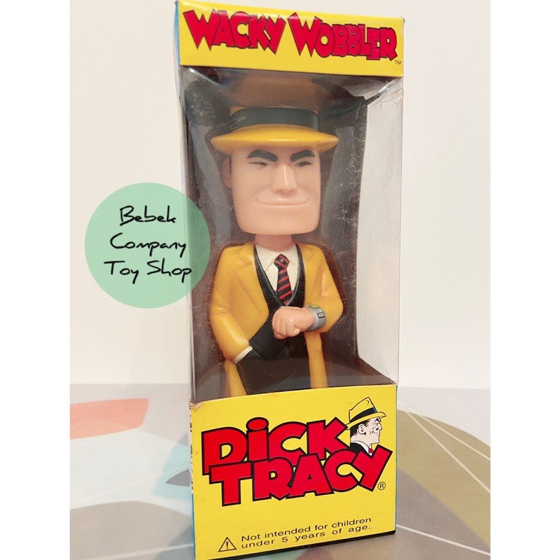 絕版 Funko bubble head Dick Tracy 漫畫卡通 迪克崔西 搖頭公仔 搖頭娃娃 | 蝦皮購物