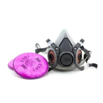 全套 3M 6200 2-FILTER MASK 灰塵過濾器使用 3M 2097 過濾器 | 蝦皮購物
