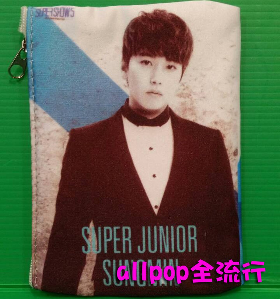 ★allpop★ Super Junior [ SS5 零錢包 ] 晟敏款 現貨 絕版 韓國進口 SJ 應援 演唱會 | 蝦皮購物