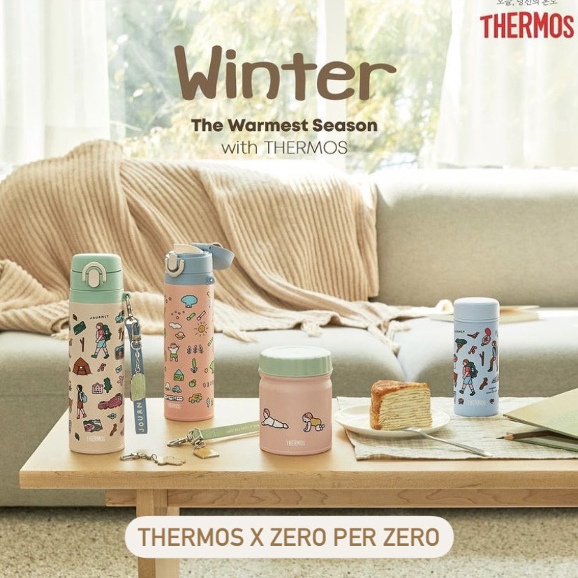 韓國正品代購 韓國膳魔師 Thermos X Zero Per Zero 聯名系列保溫瓶 保溫杯 保溫罐 保溫壺 水壺 | 蝦皮購物