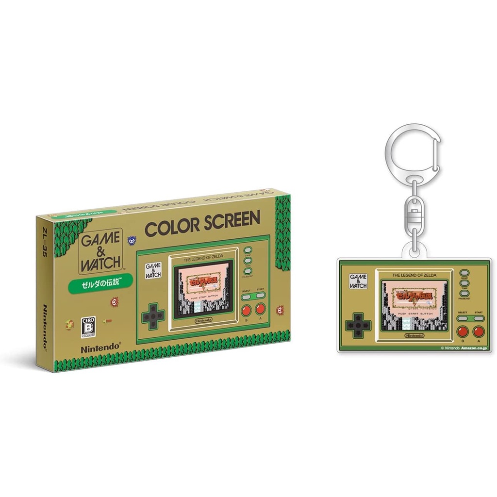 Nintendo《Game & Watch: 薩爾達傳說》可選購亞馬遜限定版特典 (立架或鑰匙圈) 日版 全新現貨 | 蝦皮購物