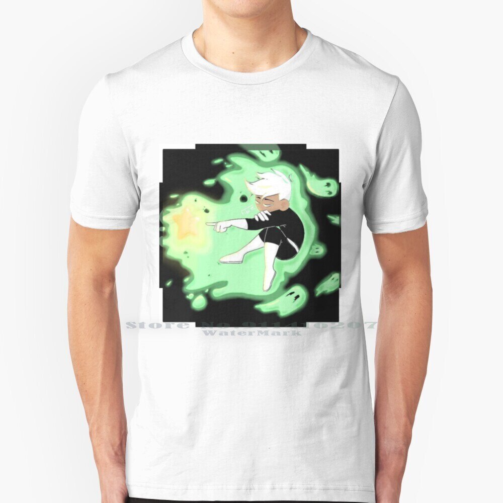 Danny Fenton 卡通同人畫卡通鬼酷風格萬聖節的 Danny Phantom T 恤 | 蝦皮購物