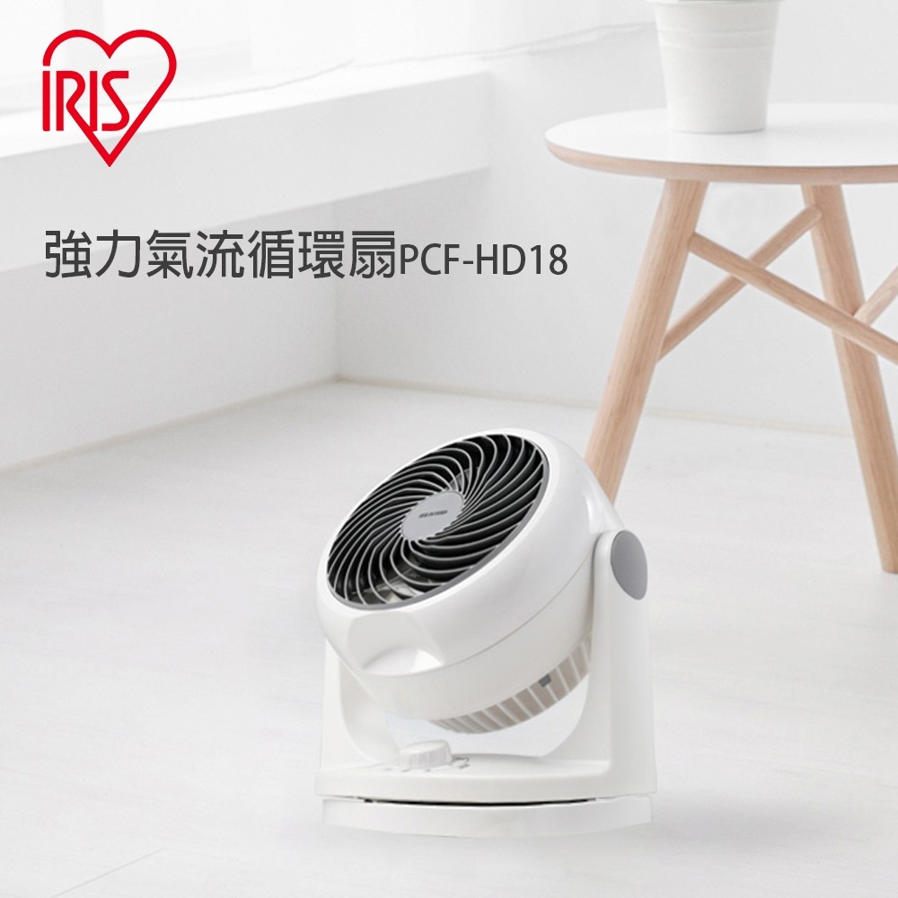 全新轉售 IRIS PCF-HD18 白色 7坪使用 空氣 循環扇 HD18 風扇 電扇 立扇 對流扇 群光 | 蝦皮購物