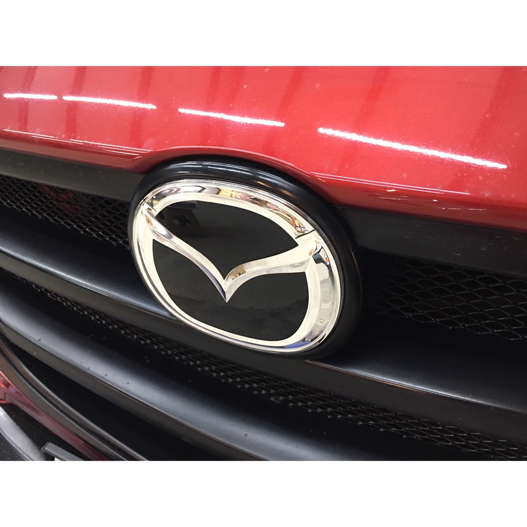 【台灣出貨】Mazda MARK LOGO 平標 適用15年UP水箱罩 | 蝦皮購物