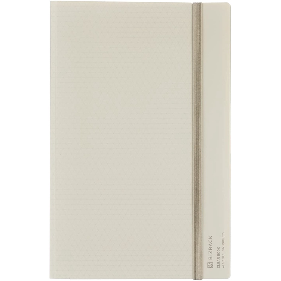 KOKUYO BIZRACK折疊式收納資料夾10枚A4- 白 | 蝦皮購物