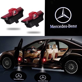 汽車 LED 迎賓燈車門標誌禮燈 W215 W164 X164 配件 | 蝦皮購物