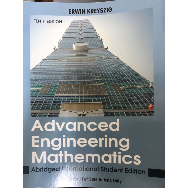 Advanced Engineering Mathematics 10E | 蝦皮購物