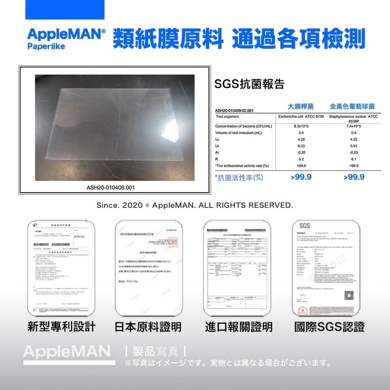 Appleman iPad Pro 11 高清軟膜 貼合 可拆式 P-01 | 蝦皮購物