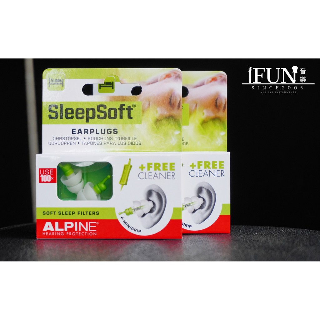 【Fun音樂樂器店】Alpine SleepSoft with Minigrip 減音 失眠 淺眠 睡眠用耳塞(備貨中) | 蝦皮購物