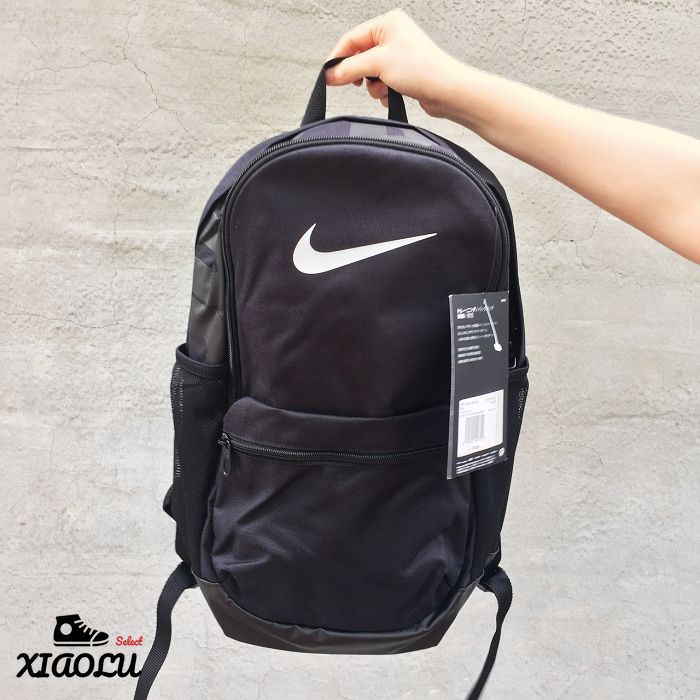 【XIAOLU】 NIKE BRASILIA BACKPACK M 後背包 旅行 多空間 黑色 BA5329-010 | 蝦皮購物