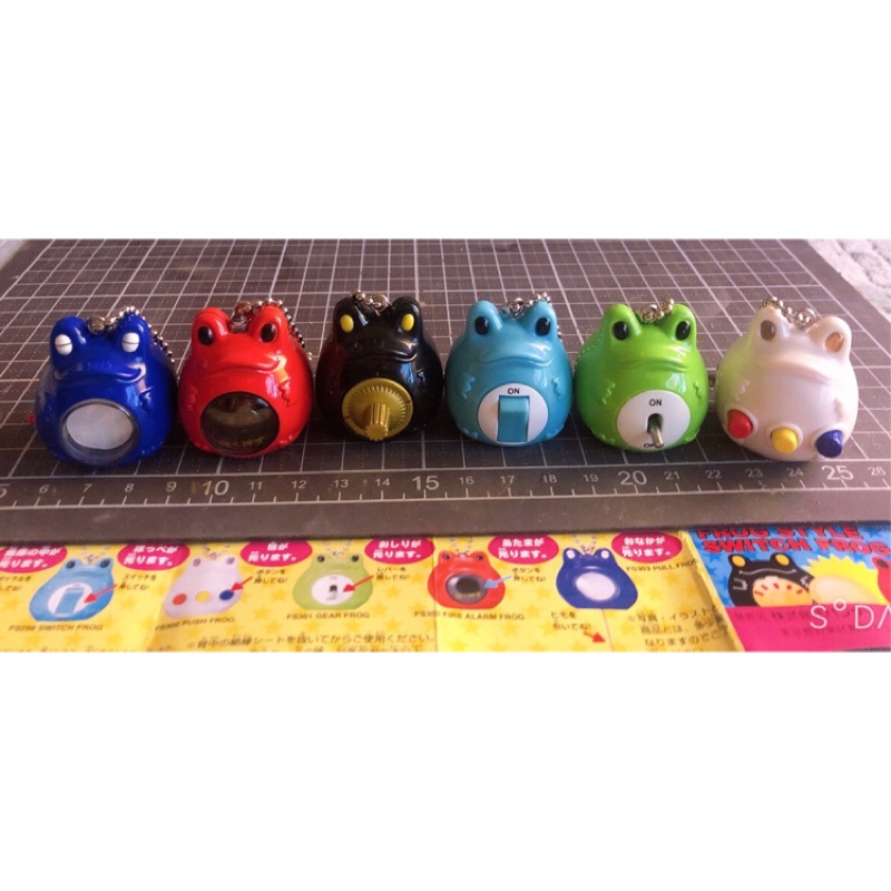 BANDAI forg style switch forg 青蛙開關扭蛋系列 全6款 | 蝦皮購物
