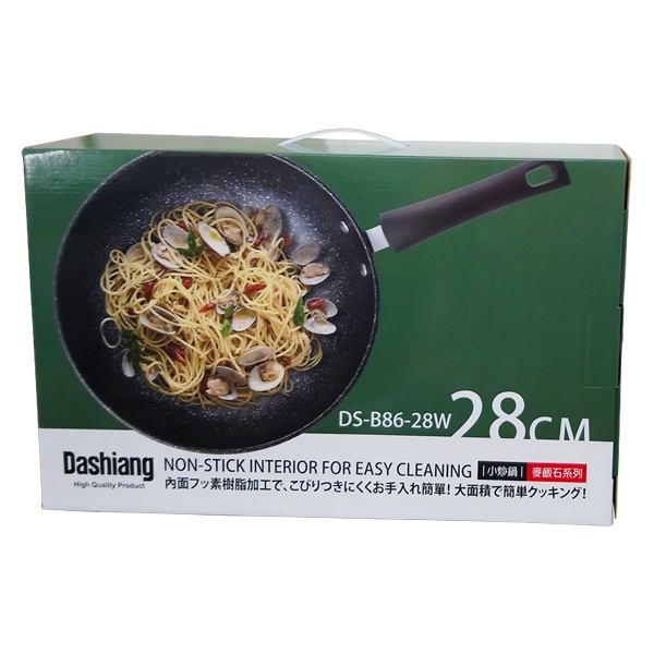Dashiang 大相 麥飯石不沾小炒鍋 (28cm) | 蝦皮購物