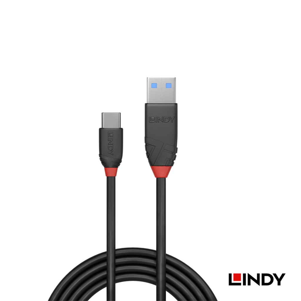 LINDY TYPE-C高速充電線 支援PD60W USB3.2 GEN 2 TYPE-C對A 10Gbps傳輸線 | 蝦皮購物