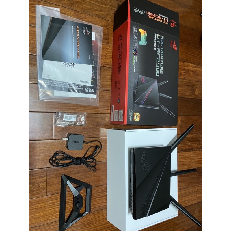 華碩 ASUS ROG Rapture GT-AC2900 電競路由器 無線寬頻路由器 AiMesh | 蝦皮購物