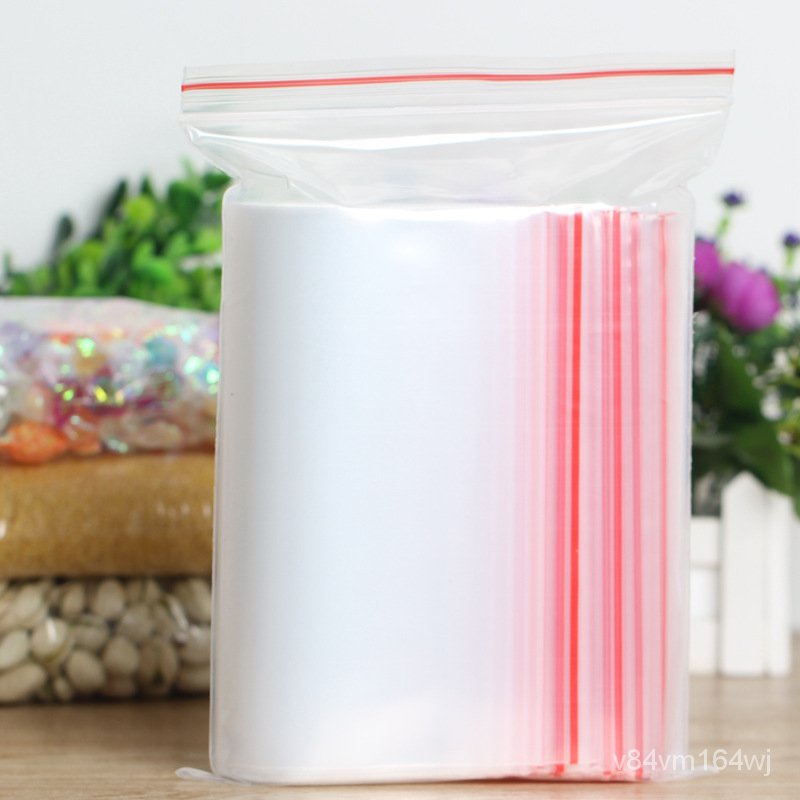 【優選好物】美翔牌加厚8絲大中小號透明pe塑料自封袋透明食品塑料袋密封袋jioyh XEM7 | 蝦皮購物