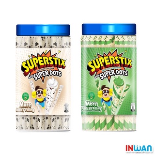 印灣 INWAN 】果鑲蛋捲 SUPERSTIX PANDAN WAFER ROLL SUSU MILK 威化餅 | 蝦皮購物