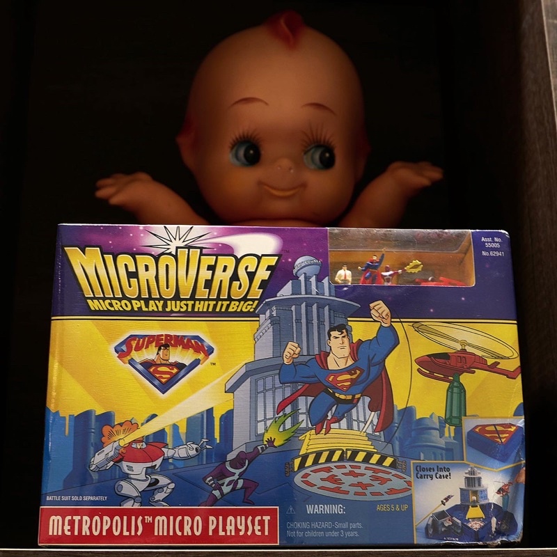 Superman 超人 micro machines 微型場景 萬能麥斯 | 蝦皮購物