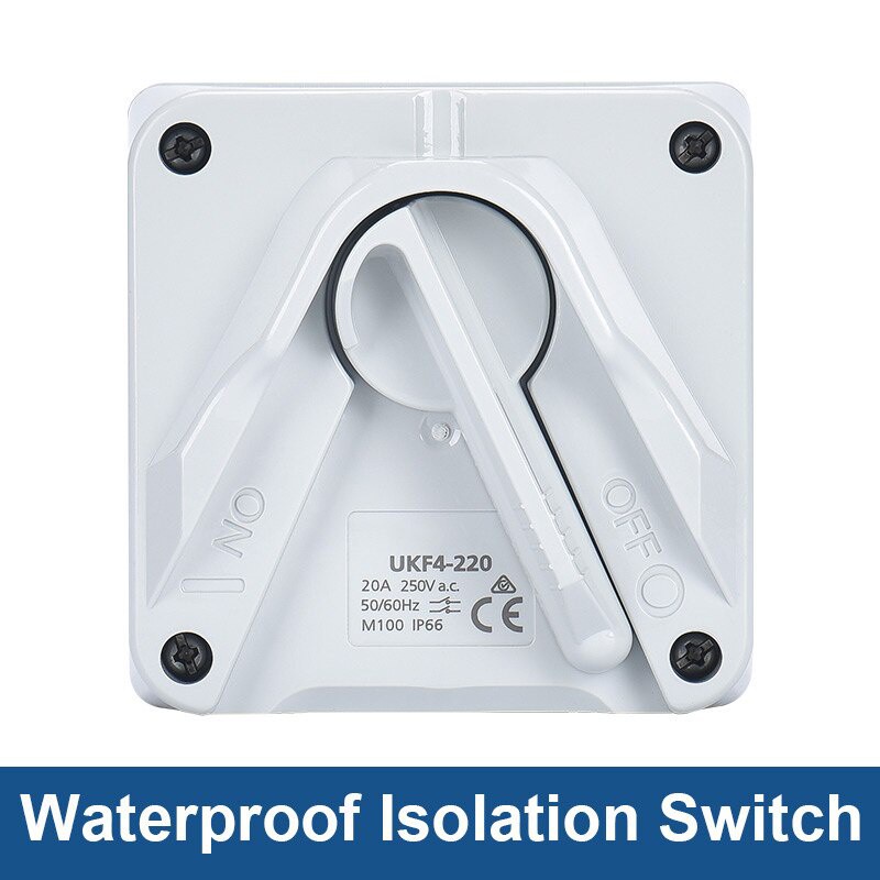 防水隔離開關 IP66 1P 2P 3P 4Pole 20A 35A 63A 250V 440V 戶外開關防水隔離開關 | 蝦皮購物