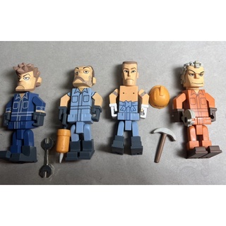 絕版 潮流盒玩 mini brothers 鐵人兄弟 潮牌 公仔 關鍵字 Kubrick bearbrick 全套 | 蝦皮購物