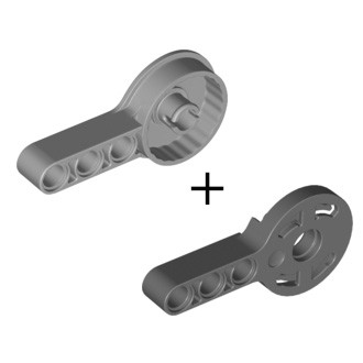 LEGO 4182751 44224 深灰色 關節 ＋ 6332151 65765 44225 淺灰色 關節 關節組 | 蝦皮購物