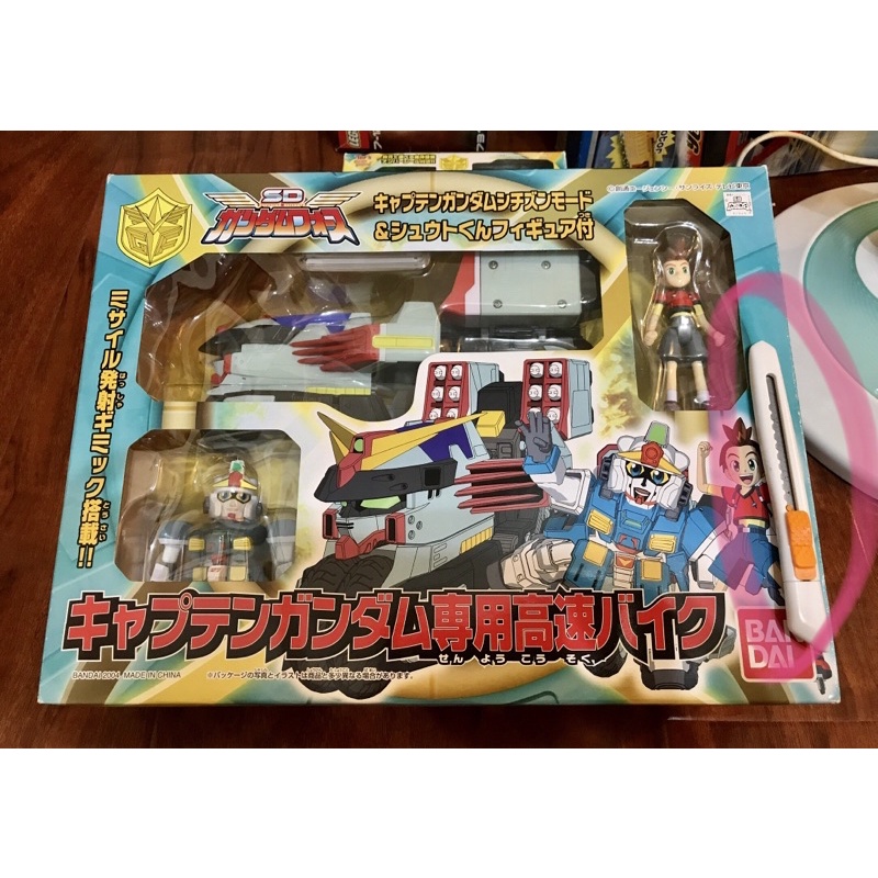 “小咩寶的騎士屋”～BB戰士 元祖 SDX 鋼彈 SD GUNDAM FORCE系列～隊長鋼彈專用高速機動戰車，全新未組 | 蝦皮購物