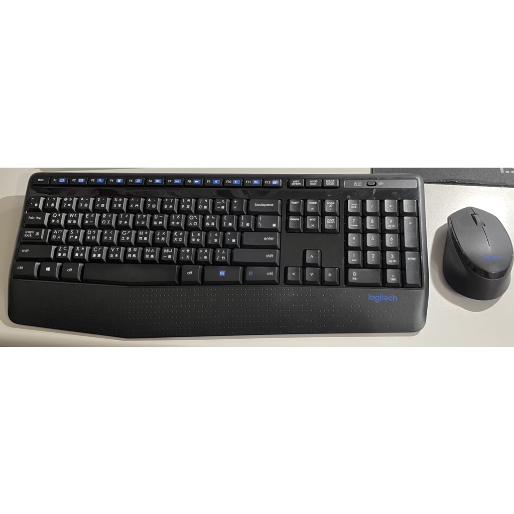 [二手]羅技 Logitech K345無線鍵盤+滑鼠 | 蝦皮購物