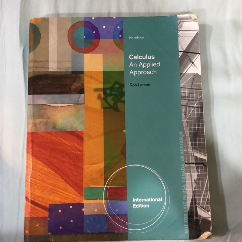 [現貨][二手][原文書]Calculus by Ron Larson 9th edition | 蝦皮購物