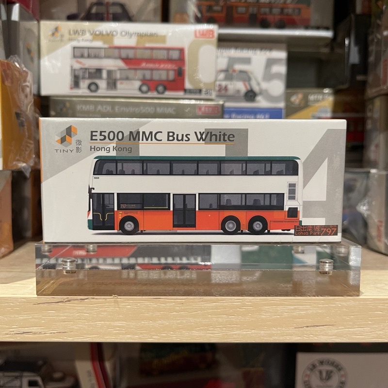 【模幻力量】現貨Tiny 微影 合金車仔 L14 E500 MMC Facelift 巴士 白色 (797) | 蝦皮購物