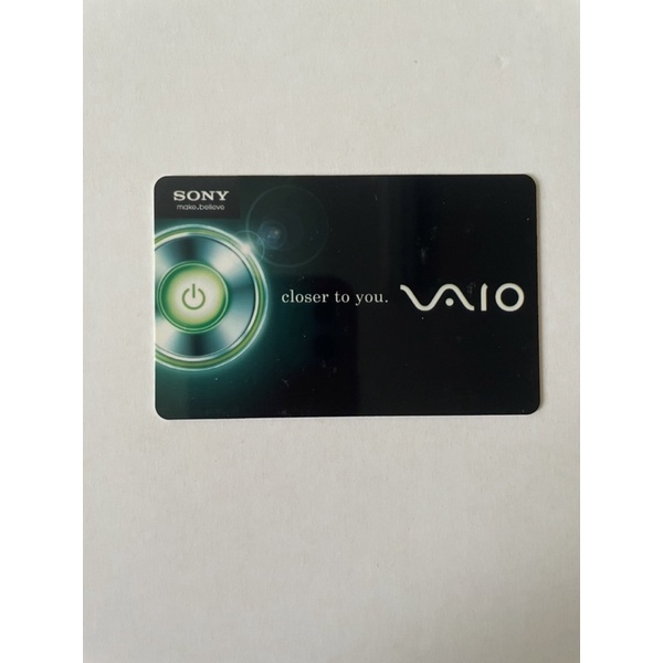SONY VAIO 絕版 悠遊卡 特製卡 特殊 | 蝦皮購物