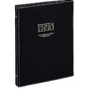 Raymay Bros A5 20孔資料夾 -黑 | 蝦皮購物