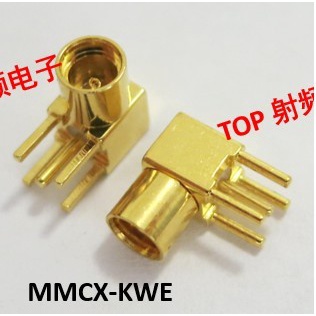 【量大價優】MCX-KE MCX-KWE 母座彎頭直腳母頭 MMCX-KWE四腳公頭 焊PCB板插座 | 蝦皮購物