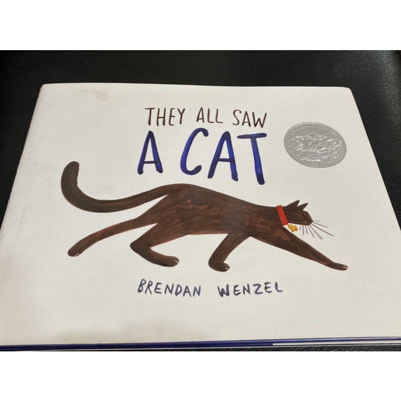 全英文繪本-They all saw a cat-Brendan Wenzel | 蝦皮購物