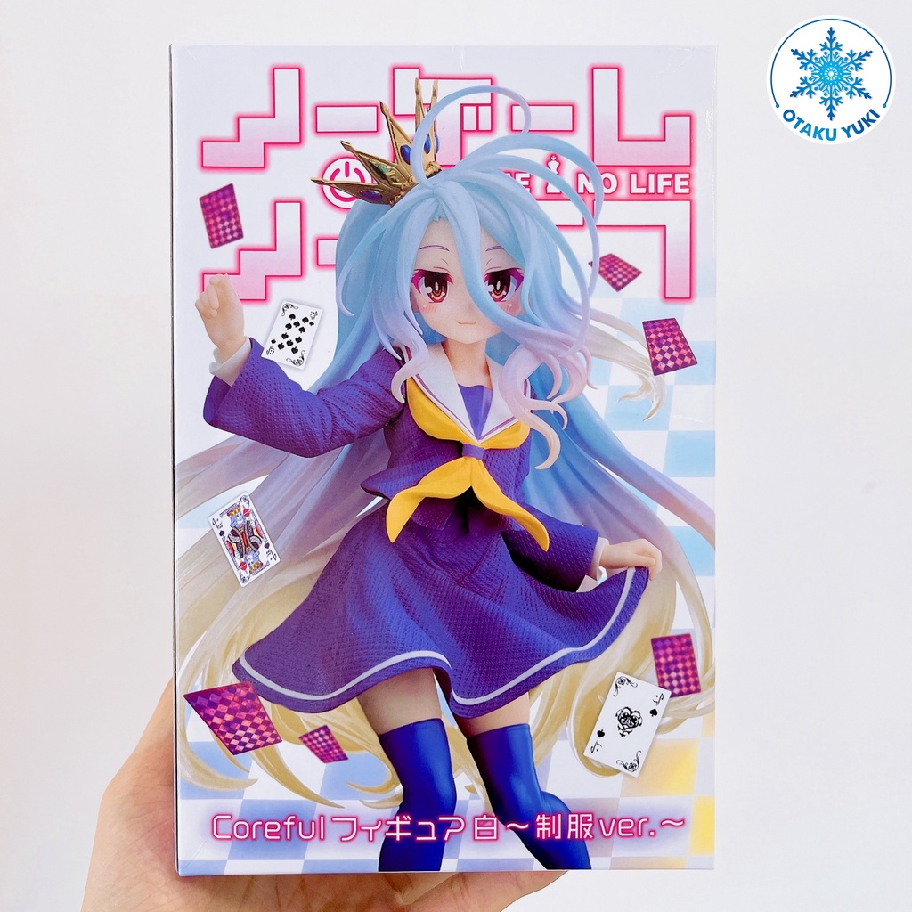 【正版】Shiro Model-酷睿圖-制服ver. (Taito) 沒有遊戲沒有生命 | 蝦皮購物