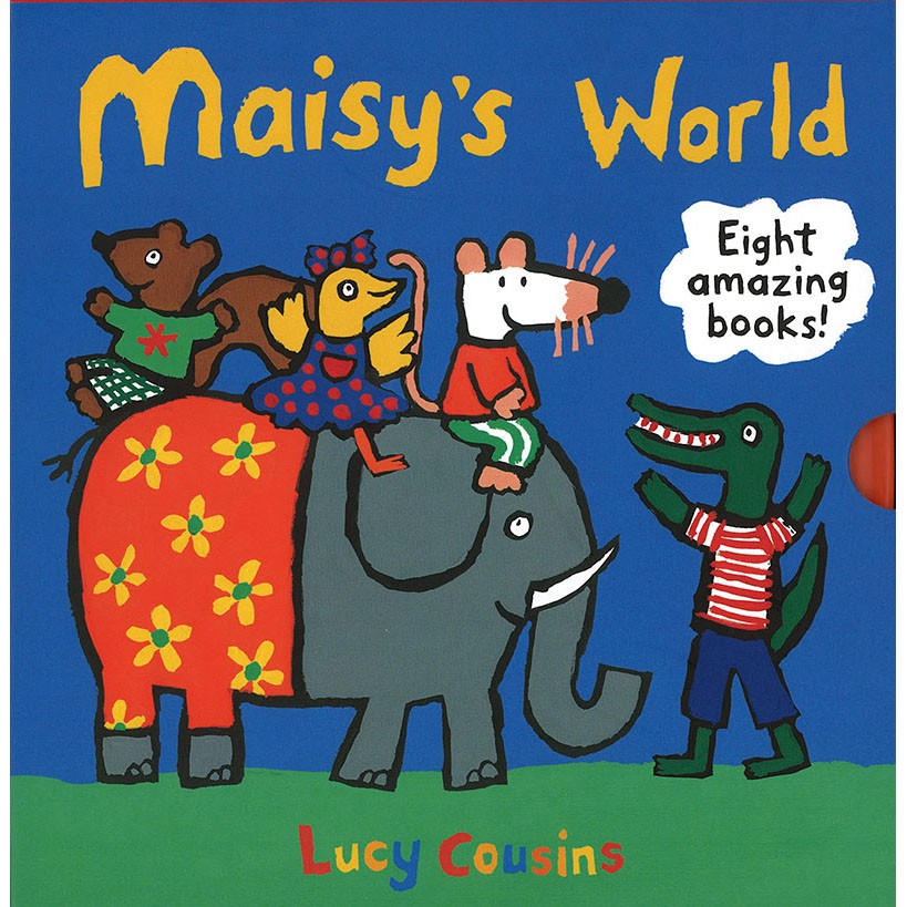 MAISY'S WORLD 英文故事書 交換禮物 聖誕禮物 繪本 操作書 原文書 故事書 貼紙書【麥克兒童外文書店】 | 蝦皮購物