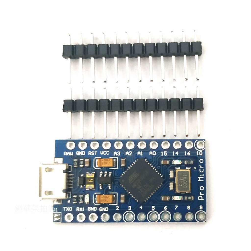 【萍萍】Arduino Pro Micro、Leonardo Micro 5V / 16MHz ATMEGA32U4 | 蝦皮購物