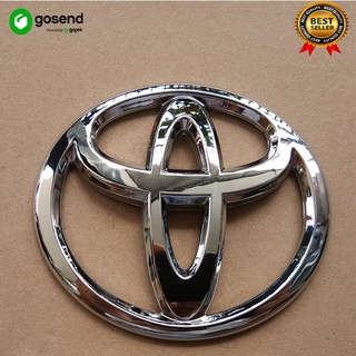 豐田 Toyota AVANZA EMBLEM TOYOTA AVANZA LOGO 尺寸 14CM 鉻色 | 蝦皮購物