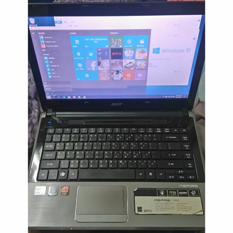 [二手品]Acer Aspire 4745G i5-M460 14吋 筆記型電腦 | 蝦皮購物